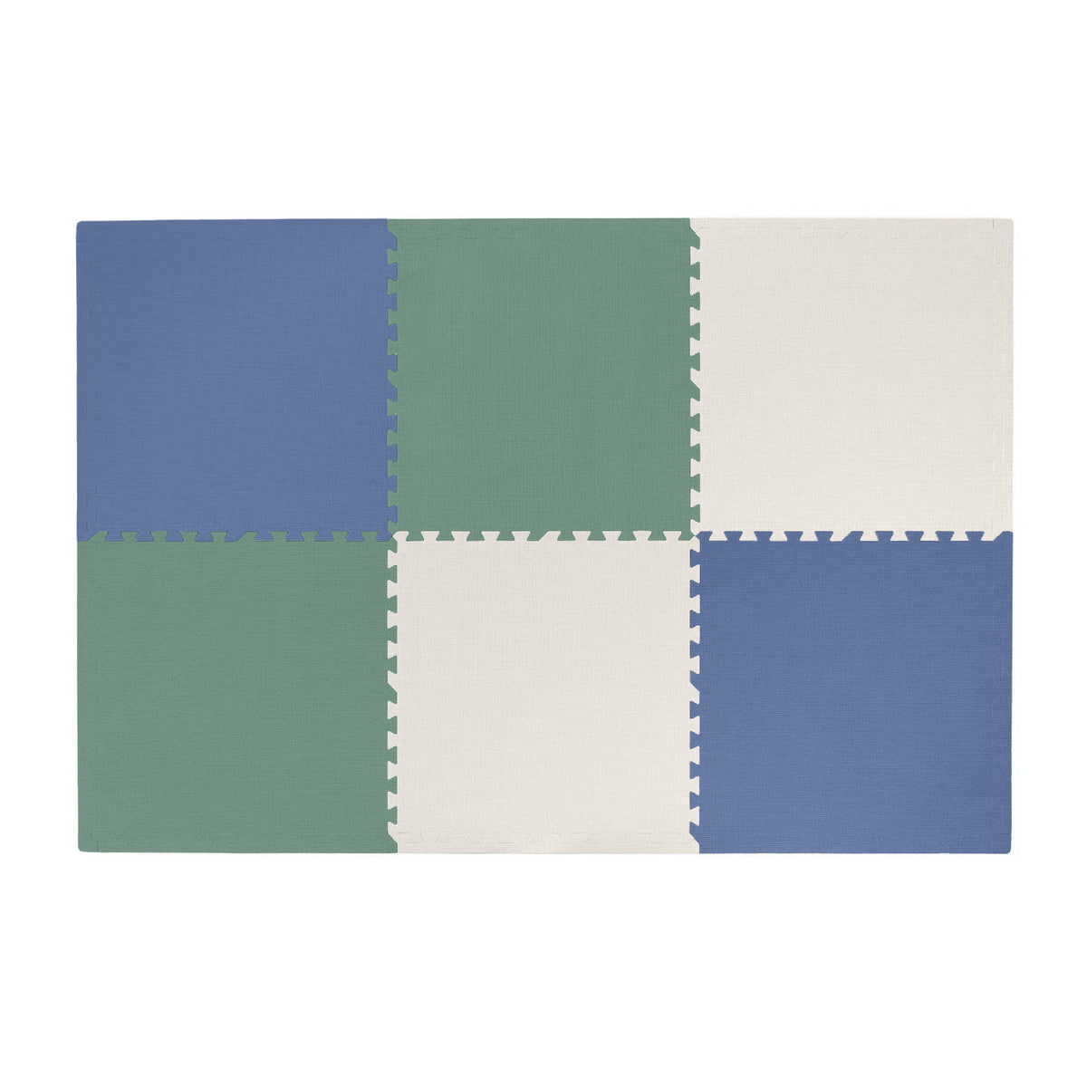Baby Playmat Set in Navy, Sage and Cream – gus + beau