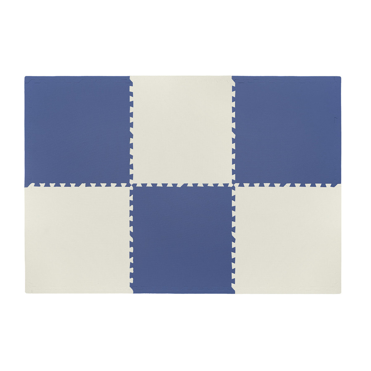 Plain Playmat Set in Navy + Cream – gus + beau
